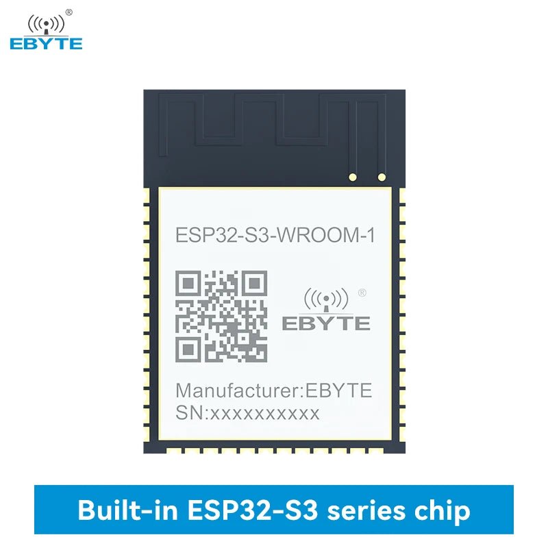 Buy Ebyte ESP32-S3-WROOM-1 Price espressif 200m buy esp32 s3 802.11 b/g/n and Ble 5.0 2.4GHz ...
