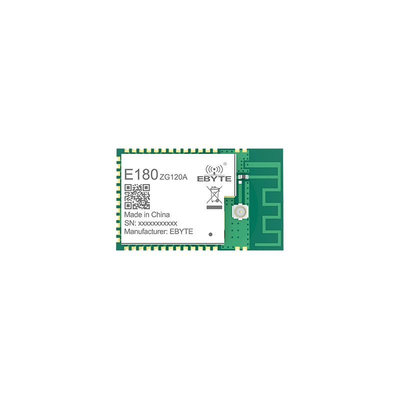 Ebyte E180-ZG120A EFR32 Zigbee3.0 Wireless Module SoC 2.4GHz Long Range Data Transceiver Zigbee ...