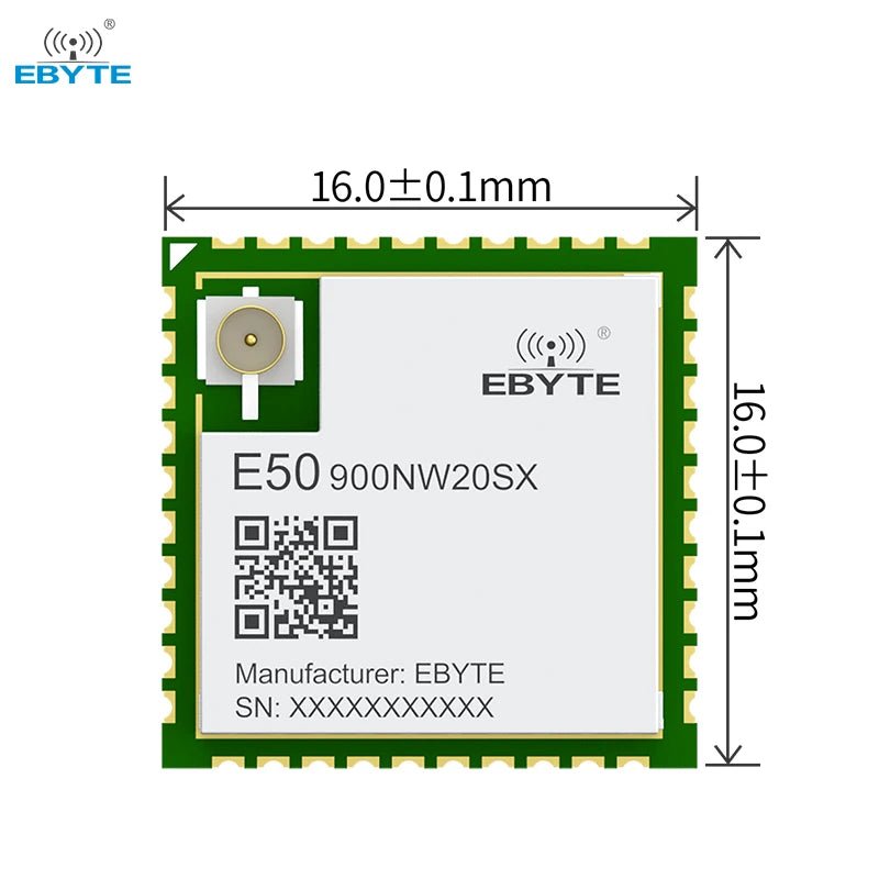 EBYTE E50-900NW20SX EFR32FG23 868/915MHz Wireless M-Bus Module URAT Module 20dBm MESH SMD SoC ...