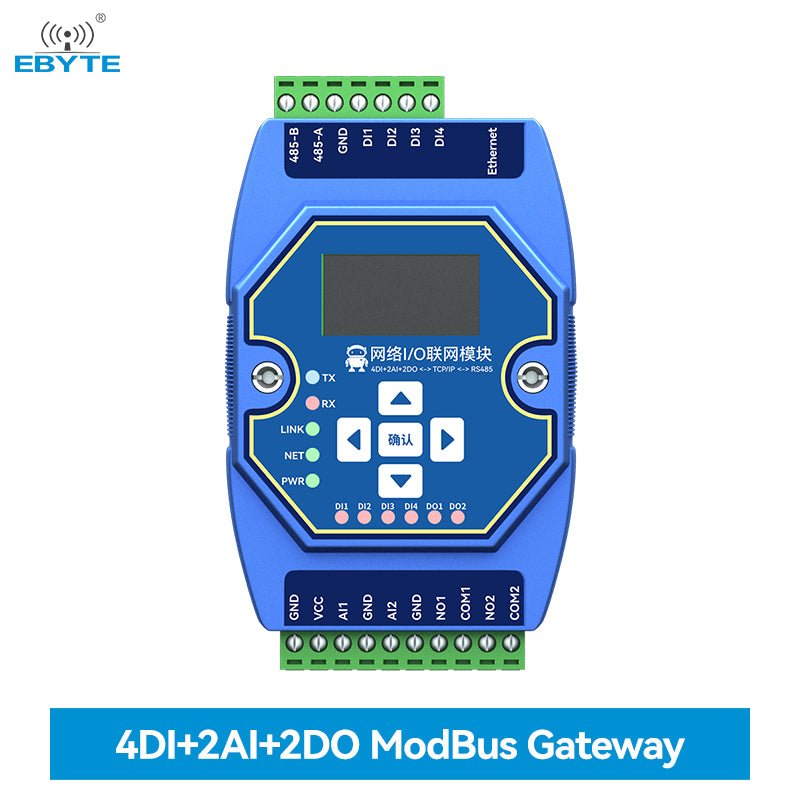 Ebyte ME31-AAAX4220 OEM/ODM 4 way Modbus gateway support network module ethernet io module - IOT ...