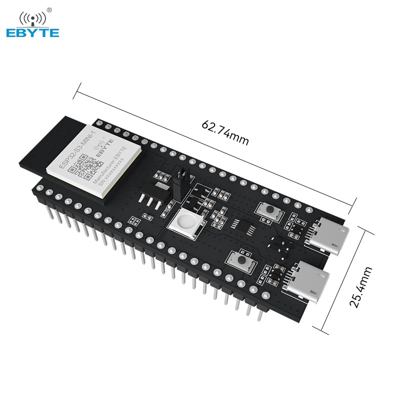 Esp32 S3 Mini 1 Tb Bt Ble Wifi Module Mcu Esp32 S3 Wroom Dual Core Bluetooth Wifi Module Ble 50