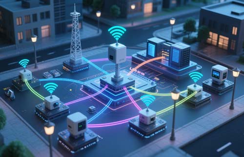 What are the principles and applications of mesh network structure ...