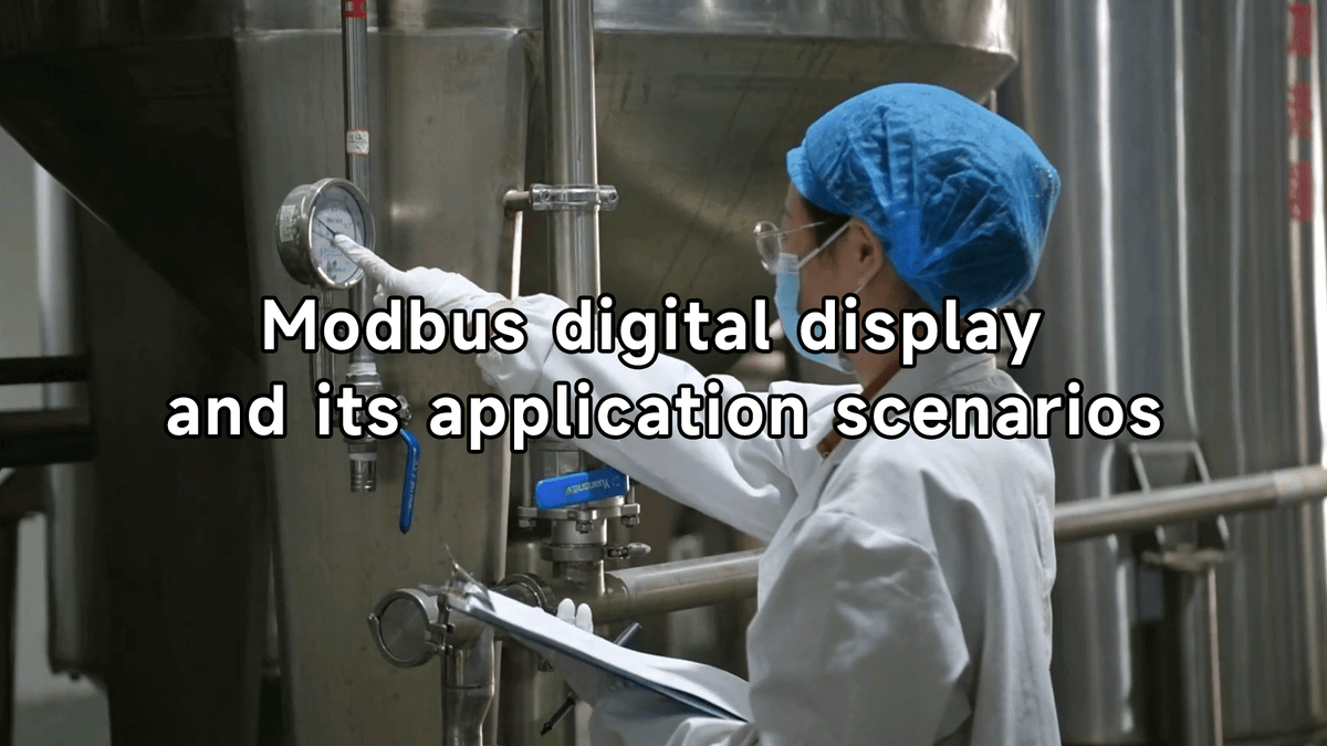 Modbus digital display and its application scenarios – IOT Module Shop ...