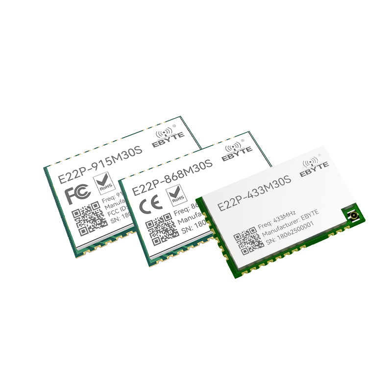 LoRa Spread Spectrum RF Wireless Module 868/915MHz 30dBm 12km SX1262 ...