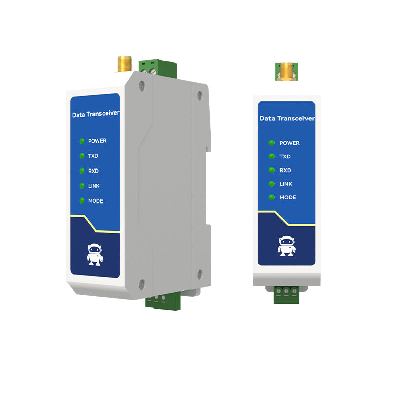 LoRaWAN Wireless Data Transmitter RS232/RS485 Rail-mounted Radio ...