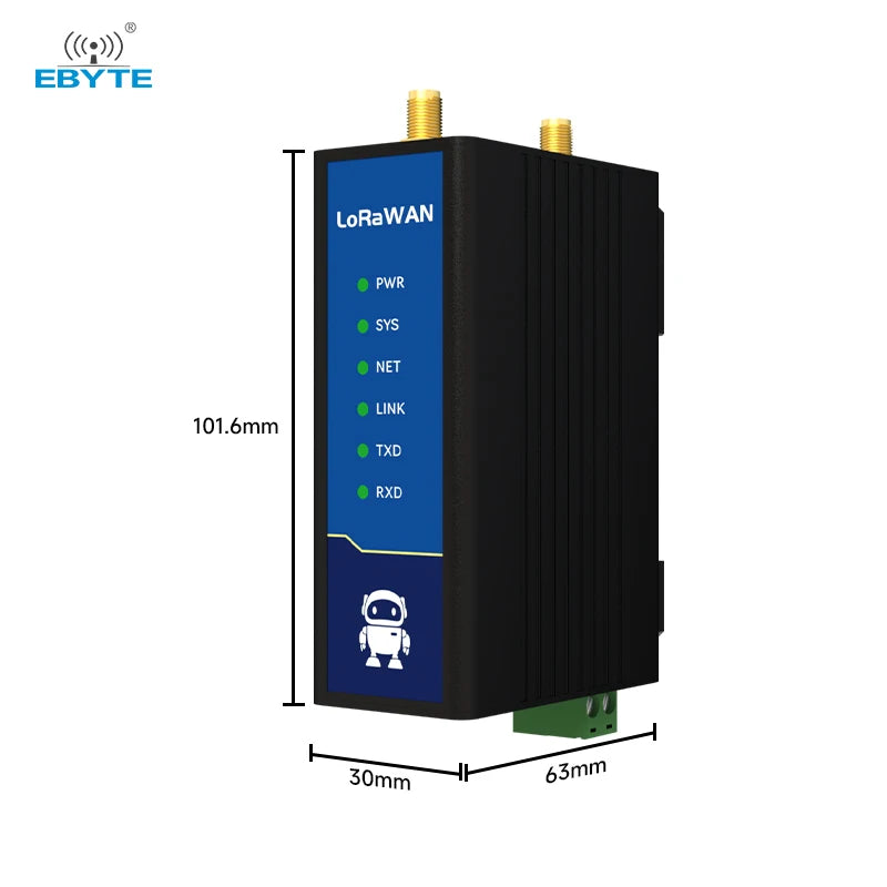 Ebyte E870-S Half-Duplex LoRaWAN Gateway | 470/868/915MHz Industrial ...
