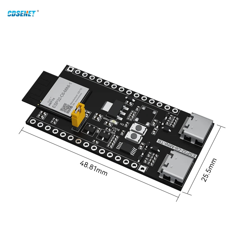 2 4g Wifi Bluetooth Test Board Esp32 C6 Mini 1 Tb Ble5 3 Esp32 C6