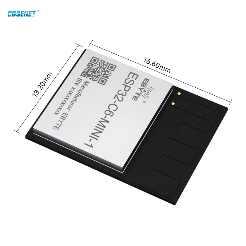 2.4G Bluetooth Wifi IOT Module ESP32-C6-MINI-1 BLE5.3 ESP32-C6 MQTT ...