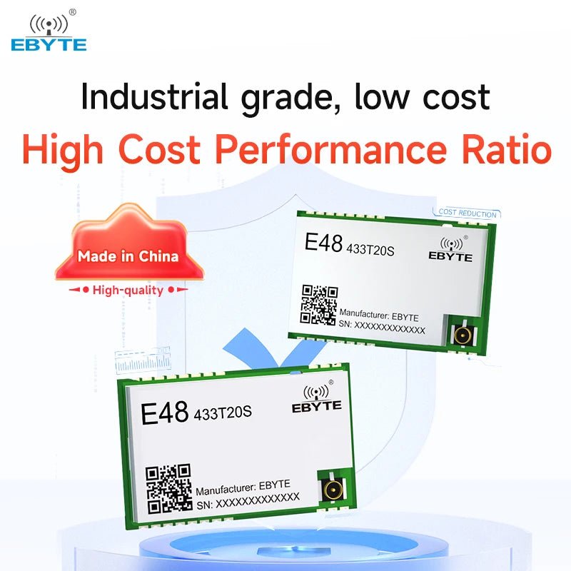 Ebyte E48-433T20S 3.5km 20dBm Automatic frequency hopping TTL Level ...