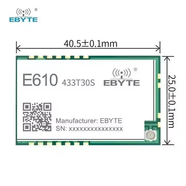 Ebyte E610-433T30S 433MHz Unlimited high-speed continuous transmission Wireless data ...