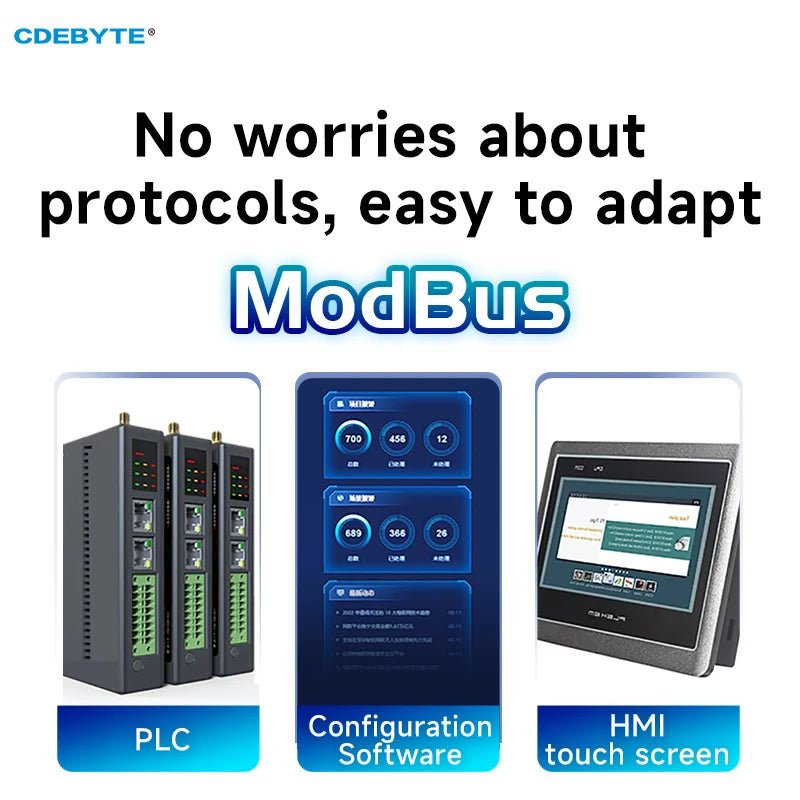 Temperature Acquisition Module 8-Way Type K Thermocouple RS485 Modbus ...