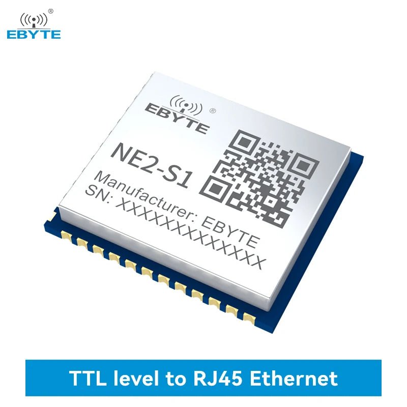 Ebyte NE2-S1 TTL serial port to Ethernet patch module modbusTCP to RTU ...