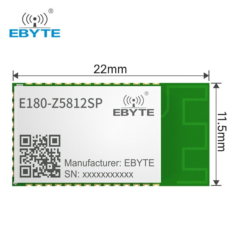 E180-Z5812SP EBYTE TLSR8258 ZIGBEE 3.0 Module 2.4Ghz Wireless ...