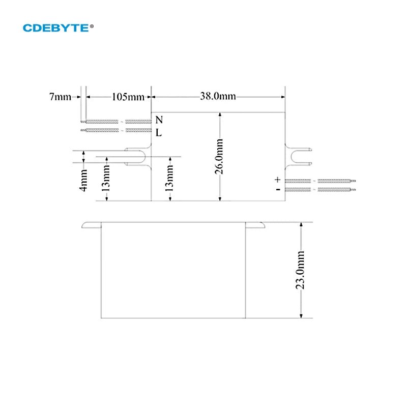 Ebyte AM11-12W12C AC-DC Step-Down Power Supply Module OverVoltage ...