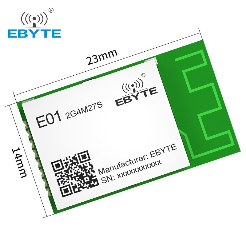 EBYTE E01-2G4M27S Wireless rf Module Spi IOT nRF24L01 PA LNA 2.4GHz ...