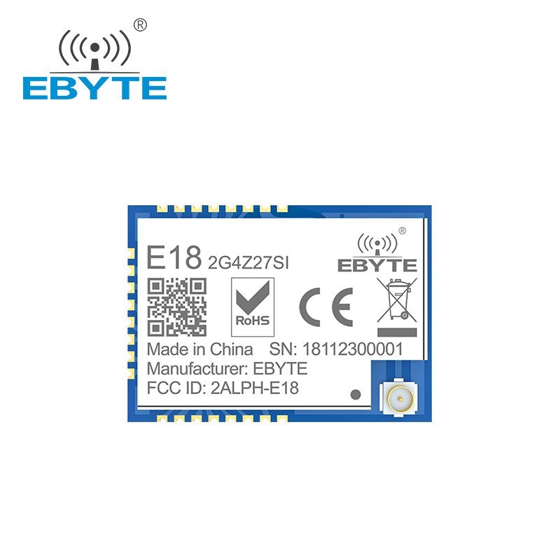 EBYTE E18-2G4Z27SI TI CC2530 chip Zigbee Module 2.4Ghz 500mW 27dBm ...
