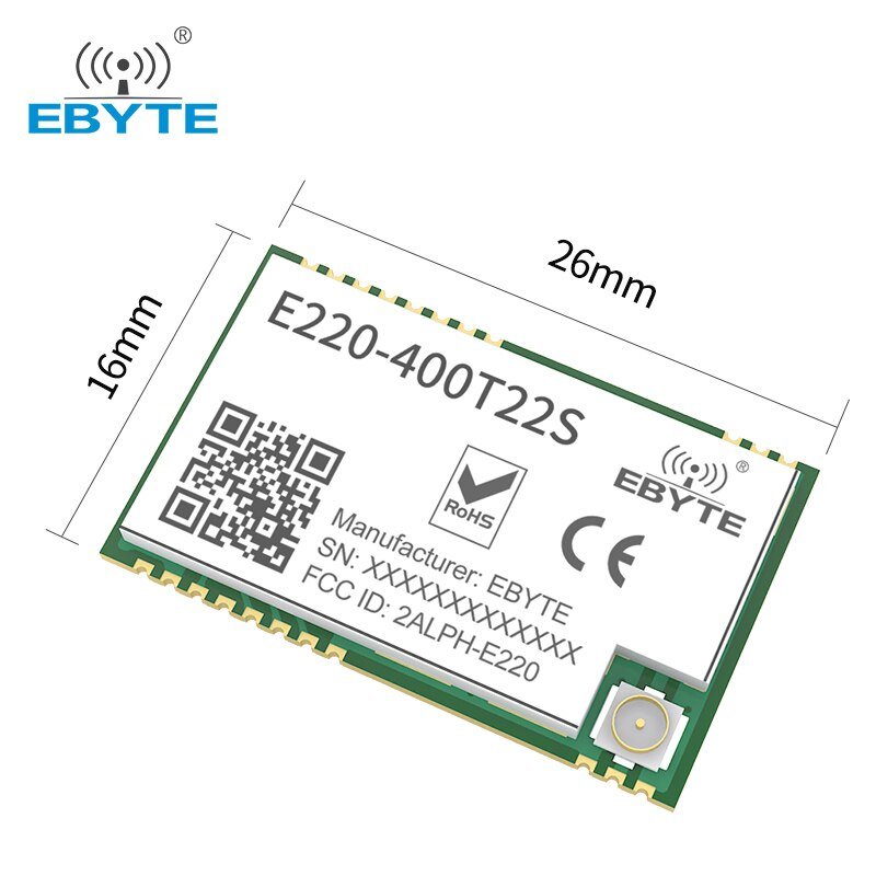 EBYTE E220-400T22S LLCC68 LoRa Module 433MHz 470MHz 22dBm Long Range ...