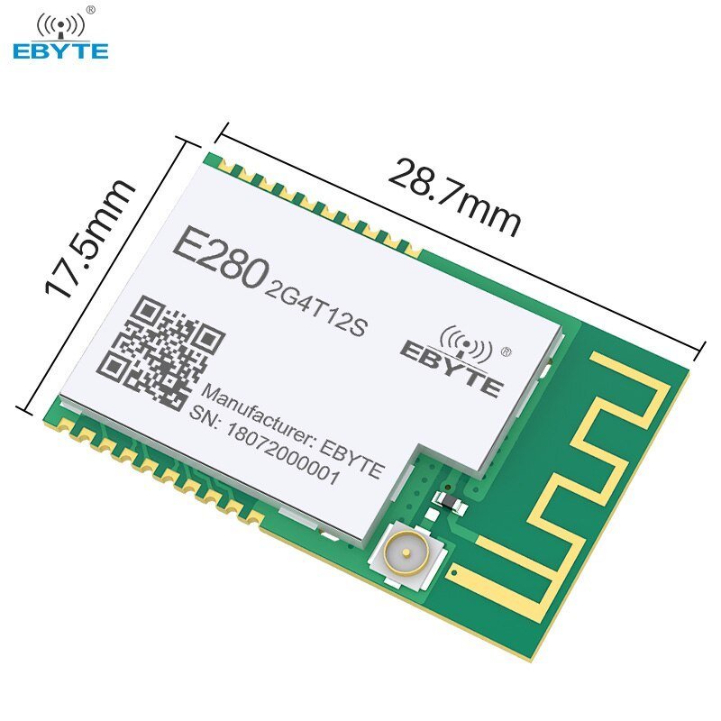 Ebyte E280-2G4T12S SX1280 LoRa Wireless Module 2.4GHz 12dBm IPEX/PCB ...