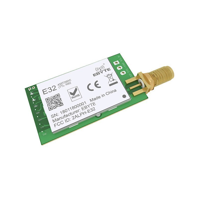 Ebyte E32-433T20D LoRA UART RF Module 433MHz 20dBm Long Range 3km ...