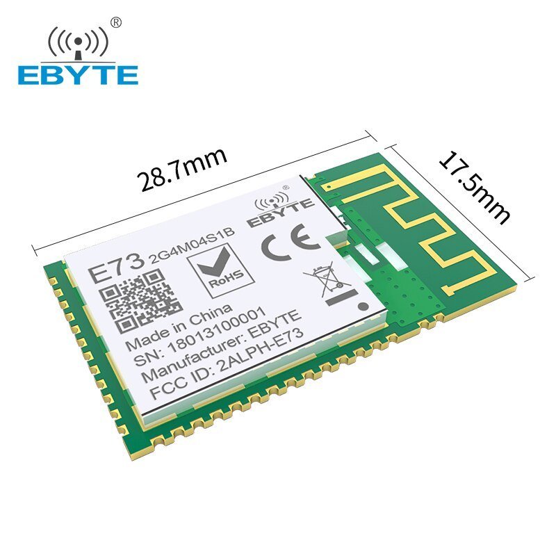 E73-2G4M04S1B nRF52832 BLE 5.0 Wireless SoC Module 2.4GHz - EBYTE ...