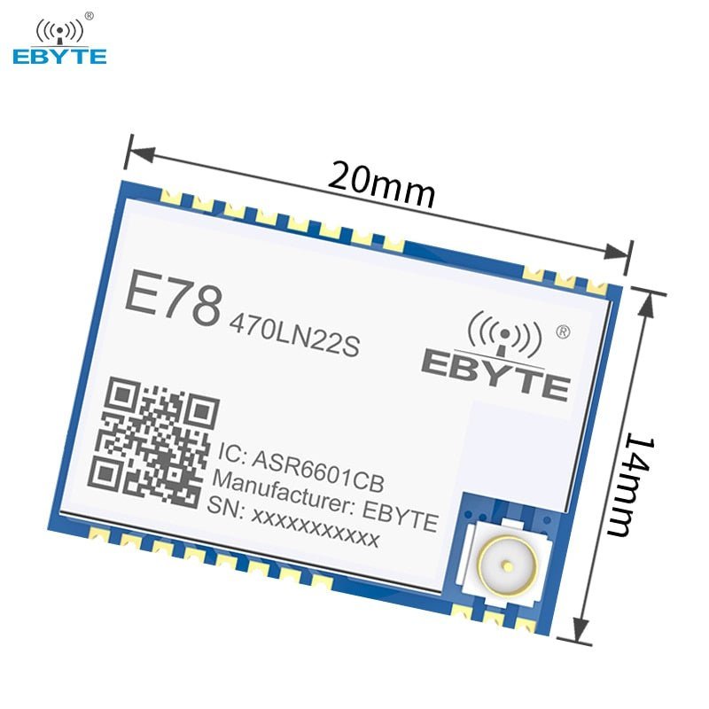 Ebyte E78-470LN22S(6601) ASR6601 LoRa LoRaWAN SoC Node Module 433MHz ...
