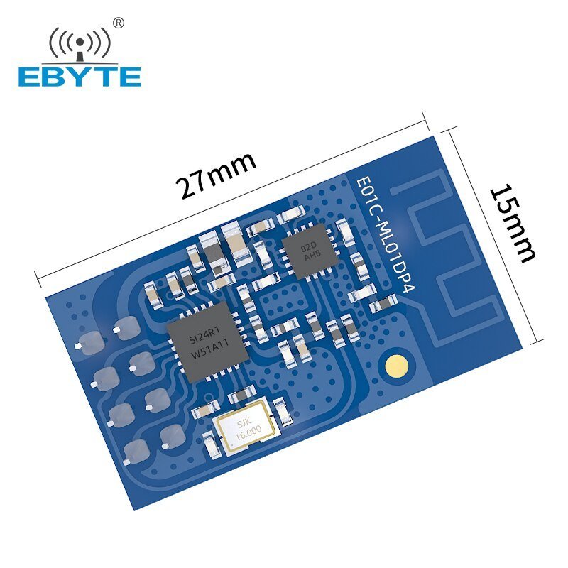 Si24R1 Wireless SPI Module 2.4GHz 20dBm Long Distance Power Enhanced ...